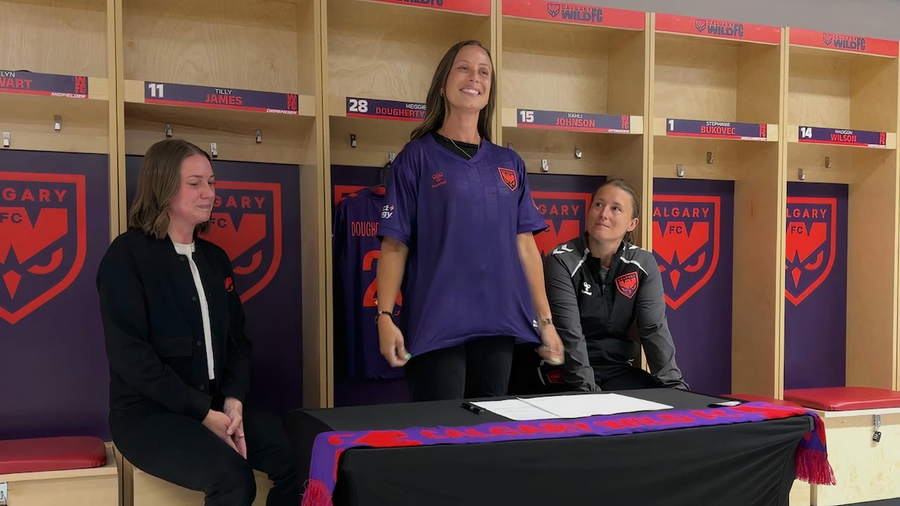 Calgary Wild FC's captain signs contract extension to 2028