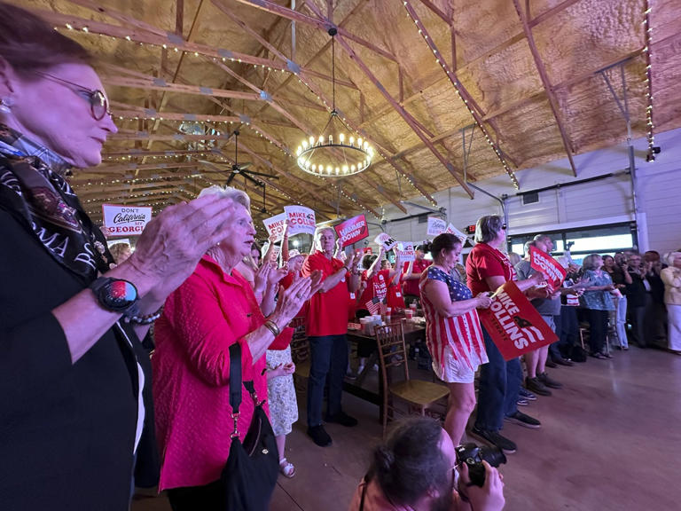 Mike Collins argues he can unite Georgia GOP in challenge to Democratic ...