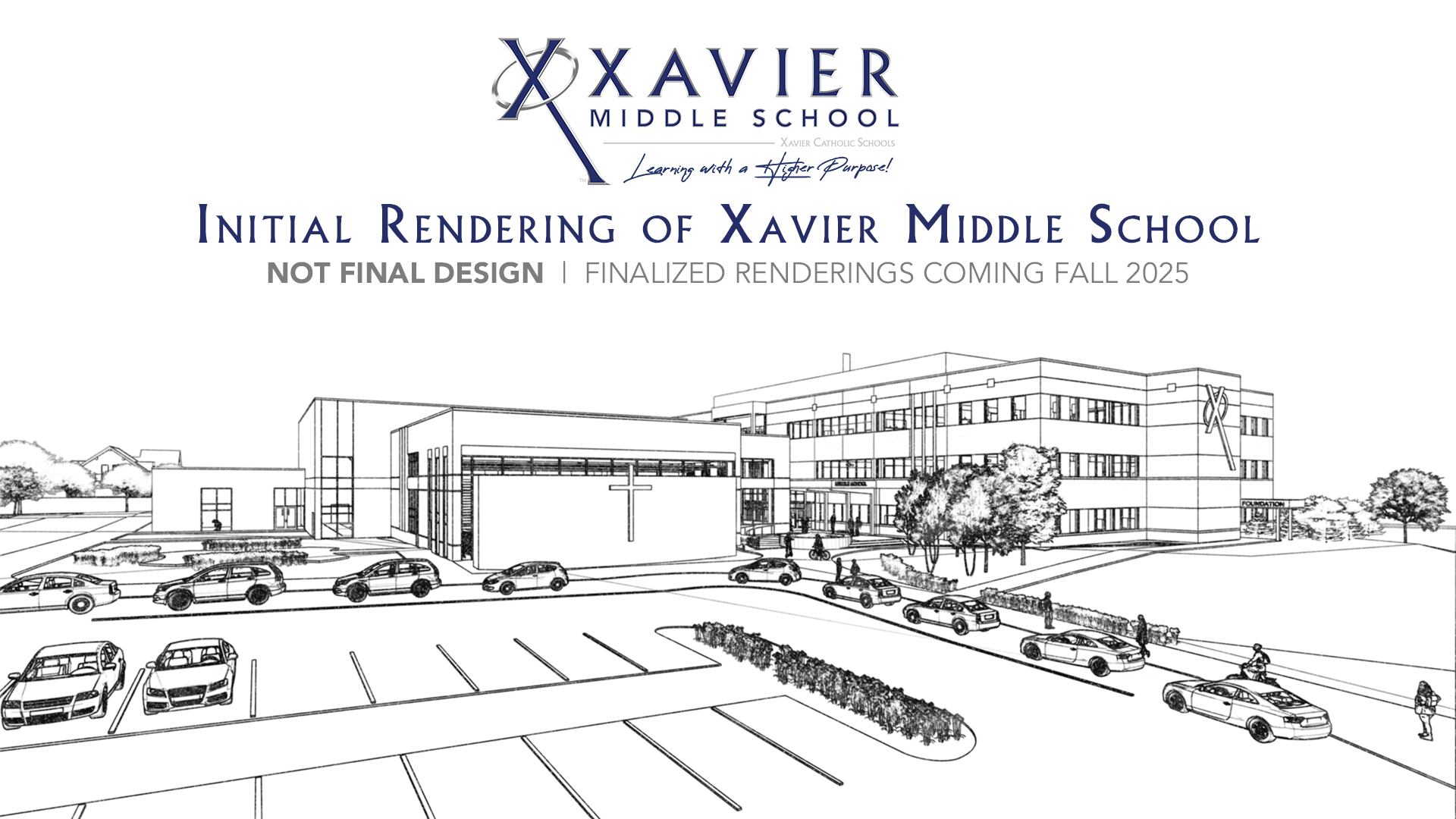 Xavier Catholic Schools announce name of new, consolidated middle school
