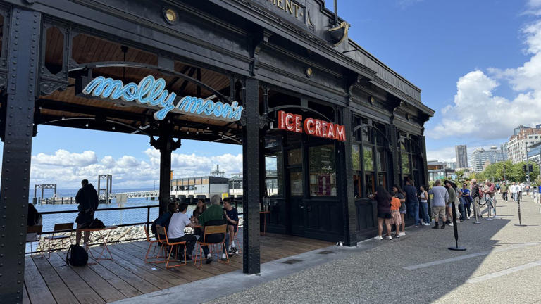 Molly Moon's serves scoops with a view on Seattle's waterfront