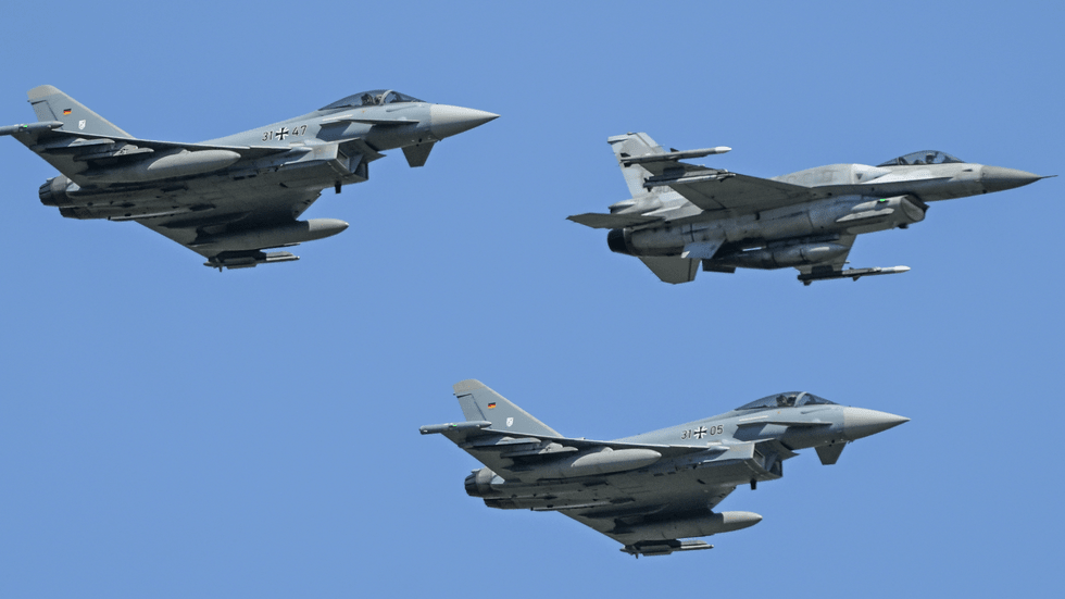 German fighter jets scrambled after Russia launches missile strikes ...