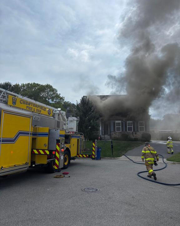 Three dogs killed in Chesterfield house fire
