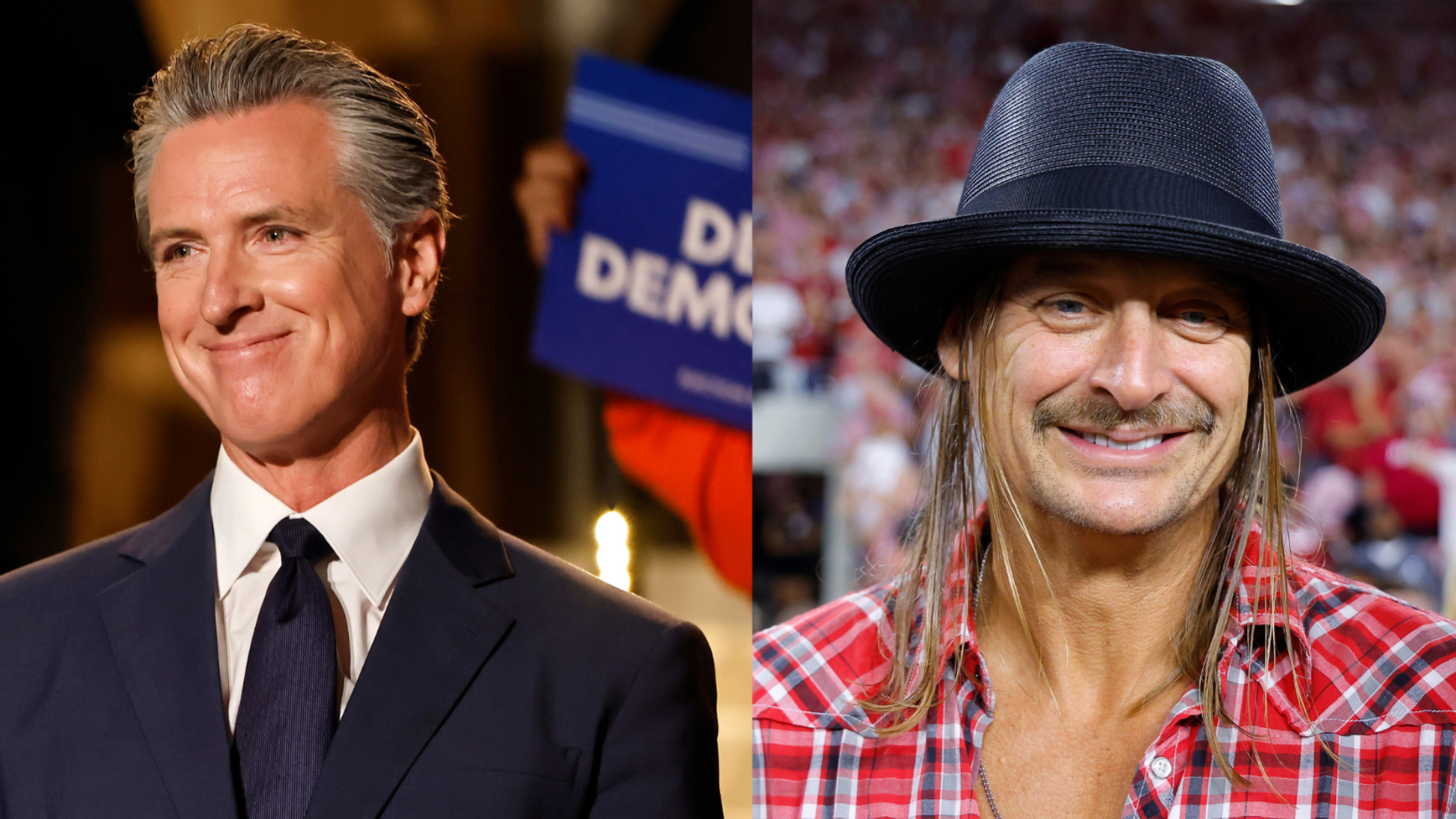 Gavin Newsom's Fake Ban on Kid Rock Sparks Outrage From People Who Don ...