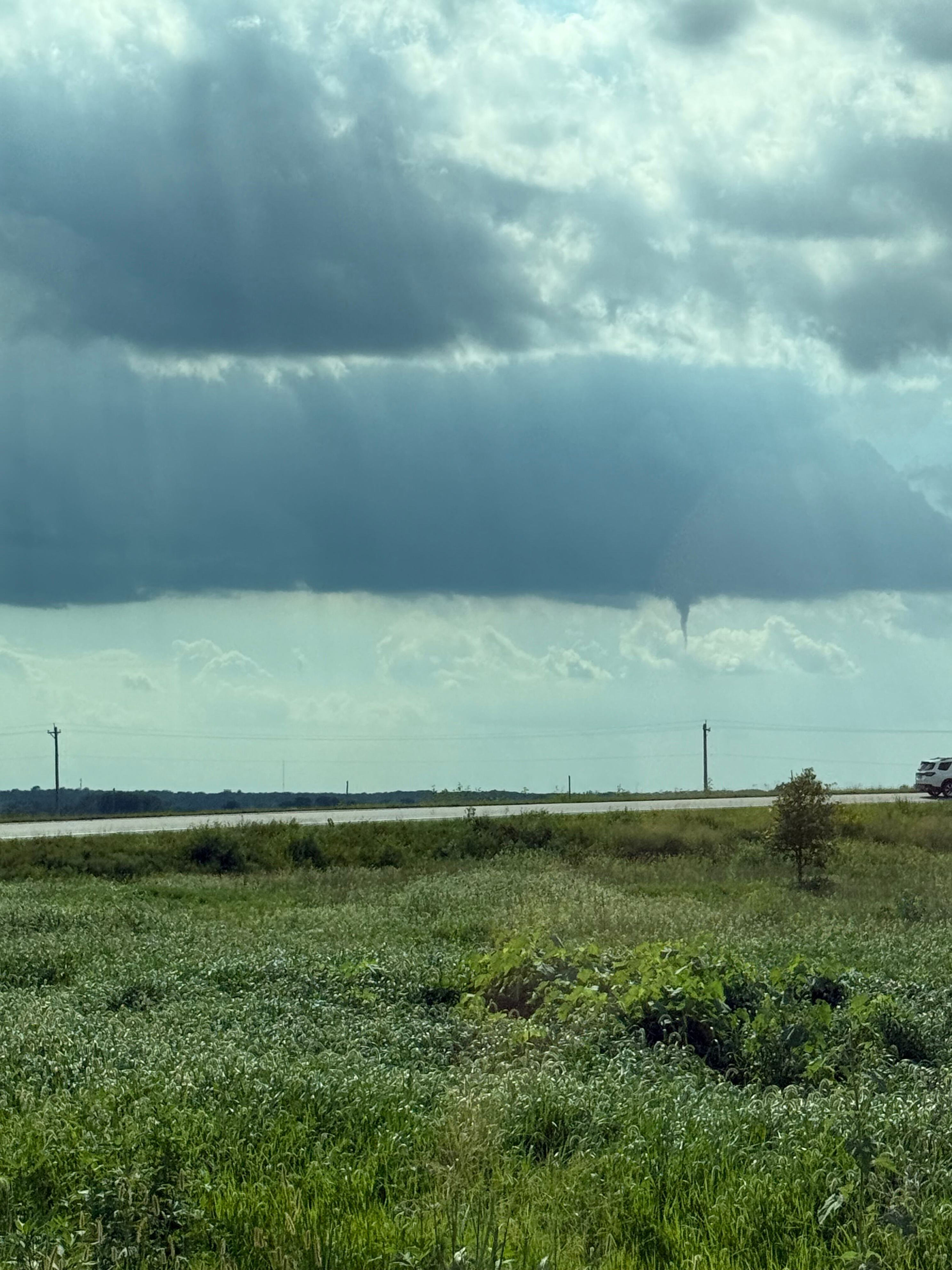 Funnel clouds spotted Wednesday evening near Omaha