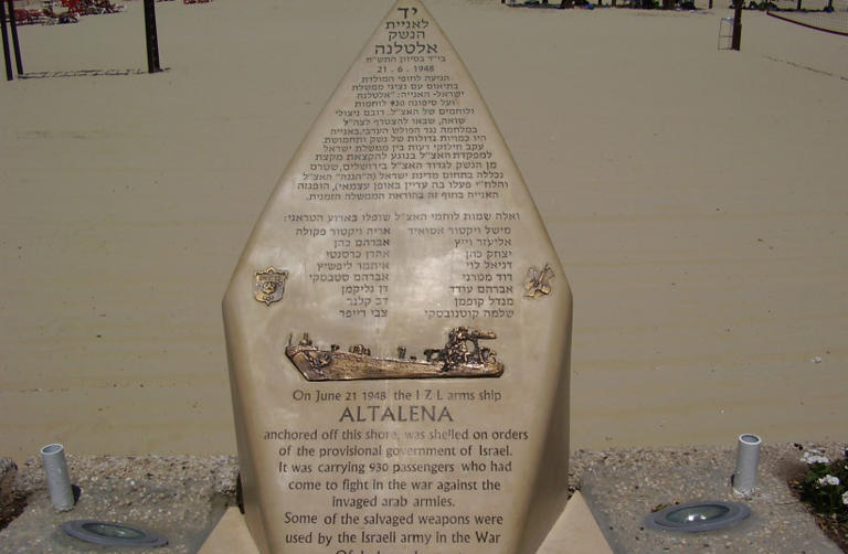 Heritage minister seeks to locate remains of Irgun's Altalena ship ...