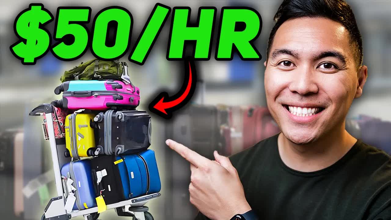 Easy side hustle! Make $50/hr delivering lost luggage | Use your own car!