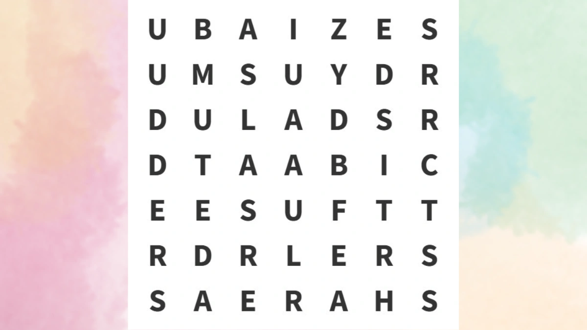 Word Puzzle: Only 2% with 110+ IQ can find “SALSA” in 8 seconds!