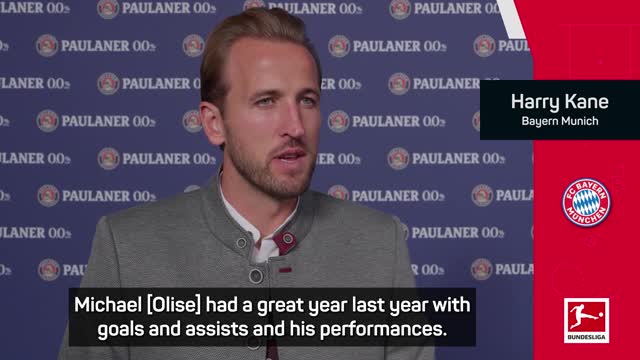 Kane enjoying early link-up with Olise and Diaz