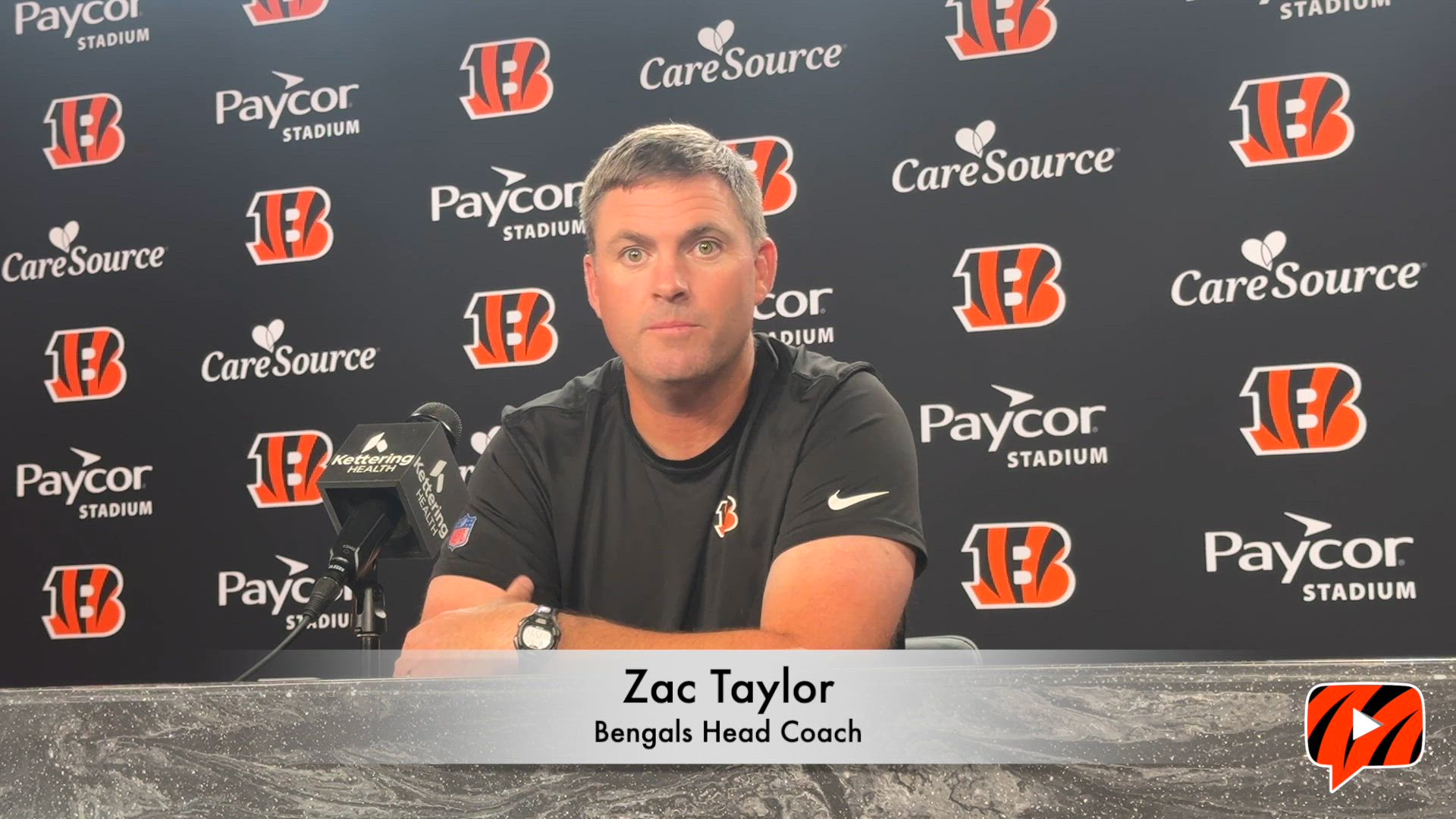 Bengals Head Coach Zac Taylor on Cordell Volson Out for Season