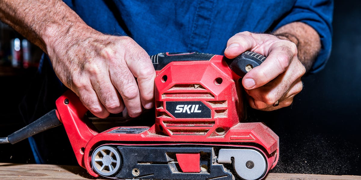 Belt sanders want to cause chaos. Here's how to keep them under control.