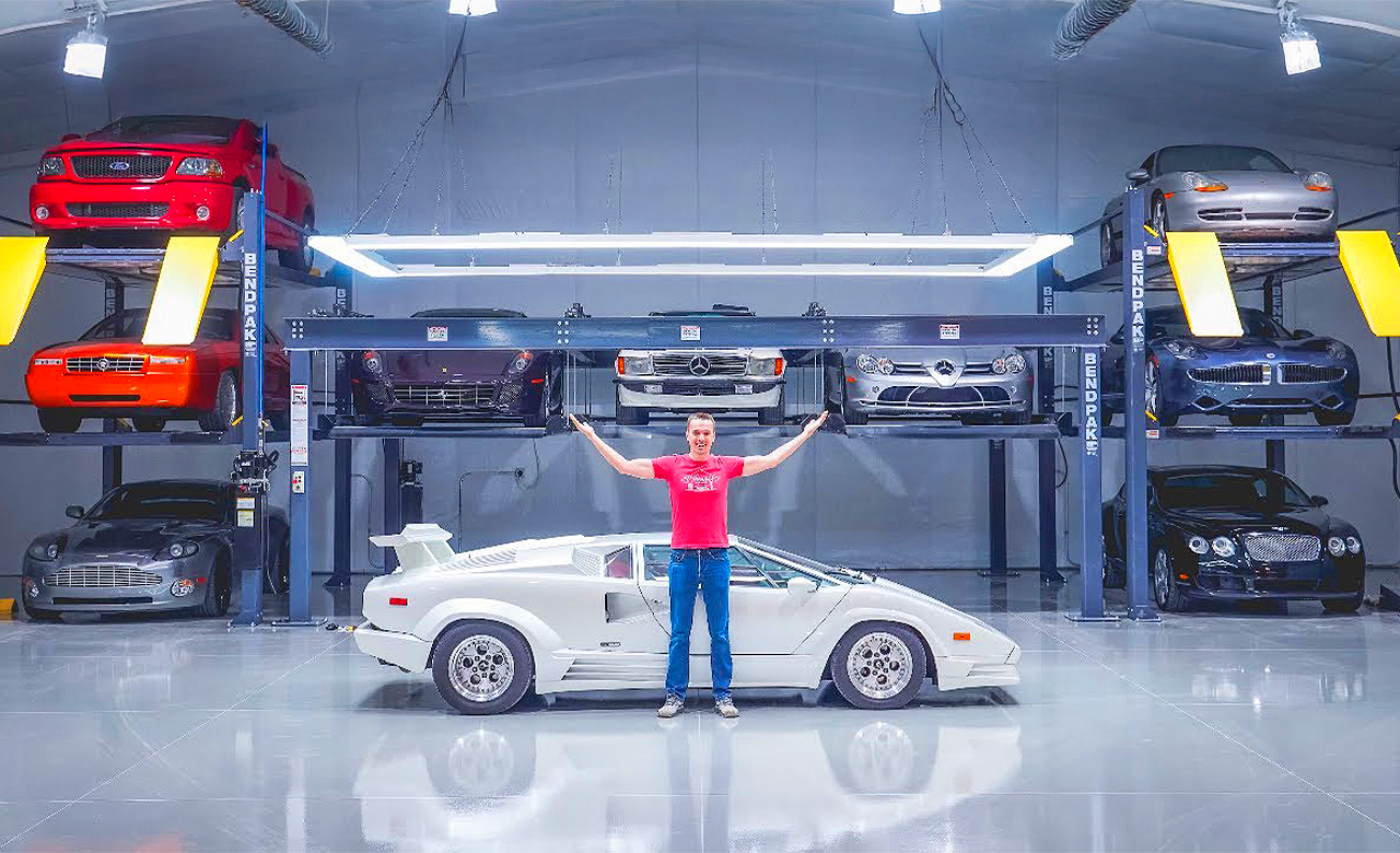 Moving the DUMBEST car collection into my DREAM GARAGE! Introducing ...