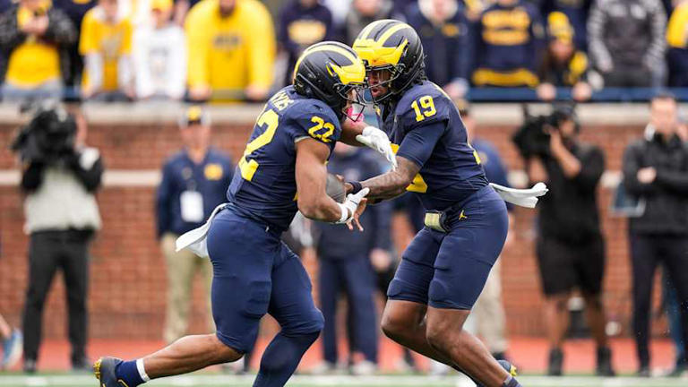Predicting Michigan football offensive two-deep ahead of 2025 season