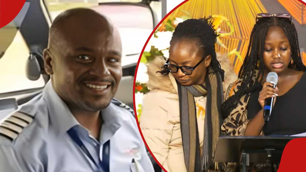 Eric Munuve: Daughter of pilot who perished in Mwihoko crash shares ...