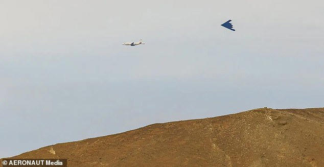 World's most secretive jet spotted over Area 51