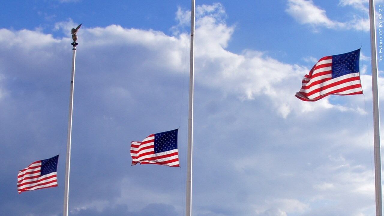 Flags in commonwealth ordered at half-staff Thursday