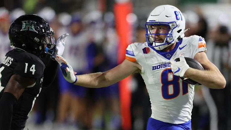 Former Boise State receiver arrested for third time in four months