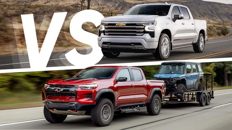 Chevrolet Colorado vs. Silverado: Is Chevy’s Smallest Pickup Better ...
