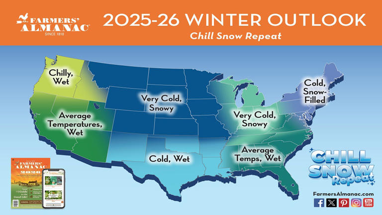 Maryland Winter Forecast 2025-2026 Predicts Chill, Snow