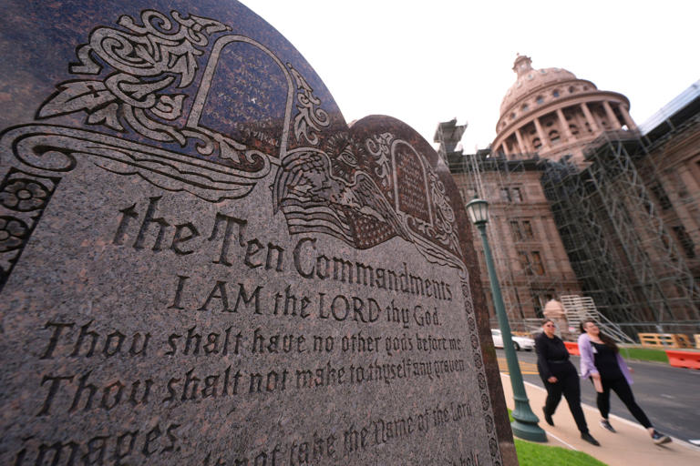 Texas judge blocks Ten Commandments in public schools with epic ruling ...