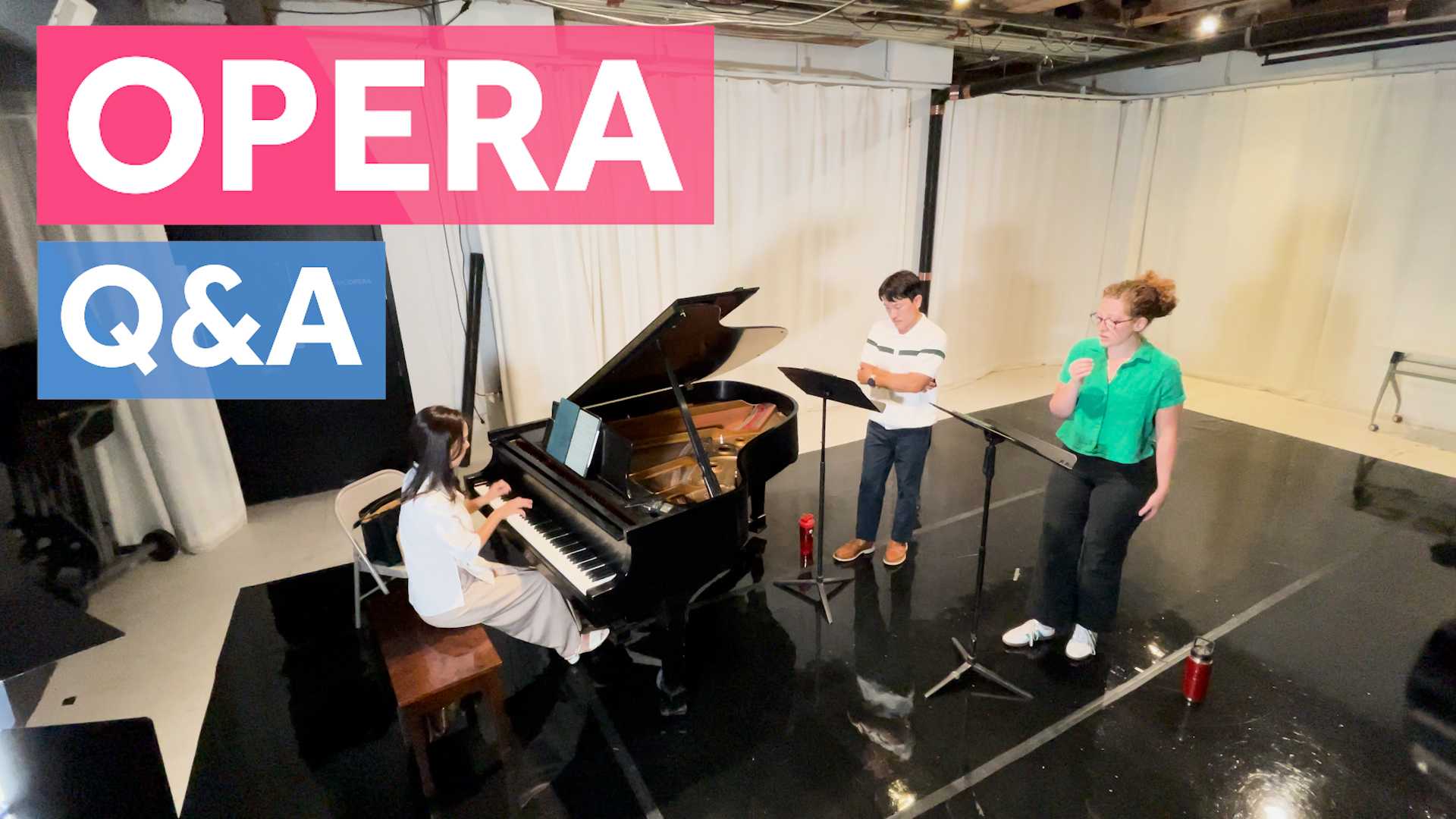 Boston opera singers answer your questions about what it's really like