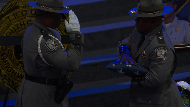 ‘He loved his family’: Fallen SC state trooper remembered at funeral