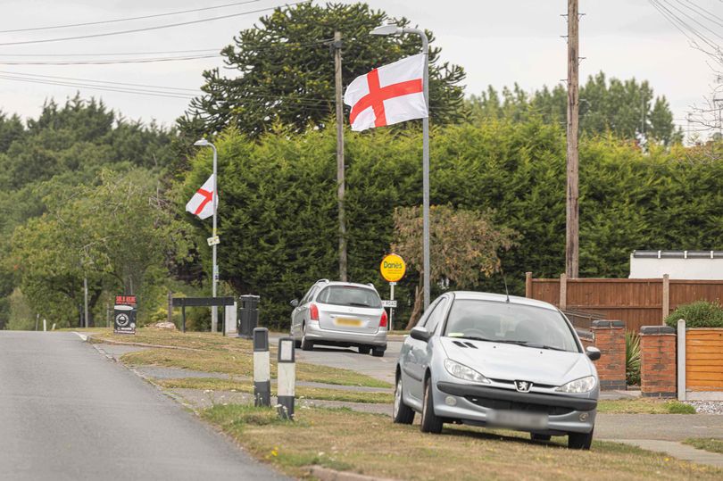 Dozens of England flags appear in Wythall amid political debate