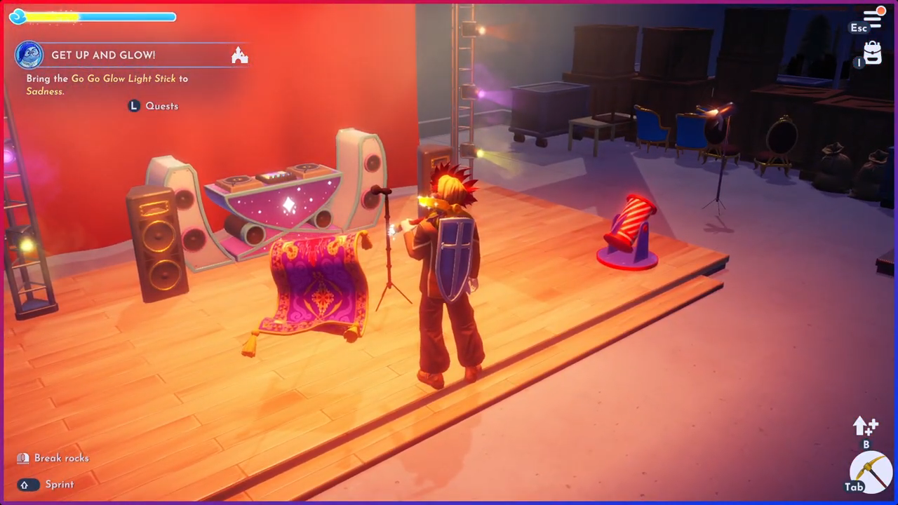 How to complete Get Up and Glow quest in Disney Dreamlight Valley