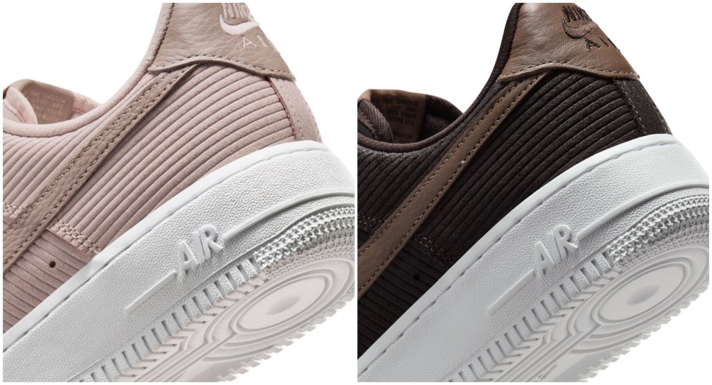 Nike's Classic Air Force 1 Gets Ready for Fall With New Corduroy Colorways