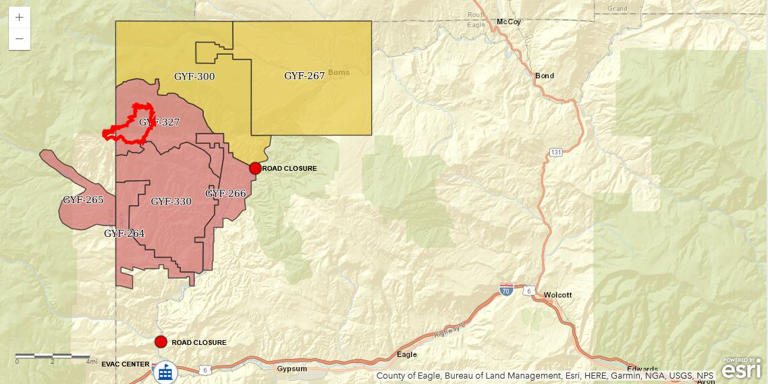 Evacuations ordered for Derby Fire in Eagle County