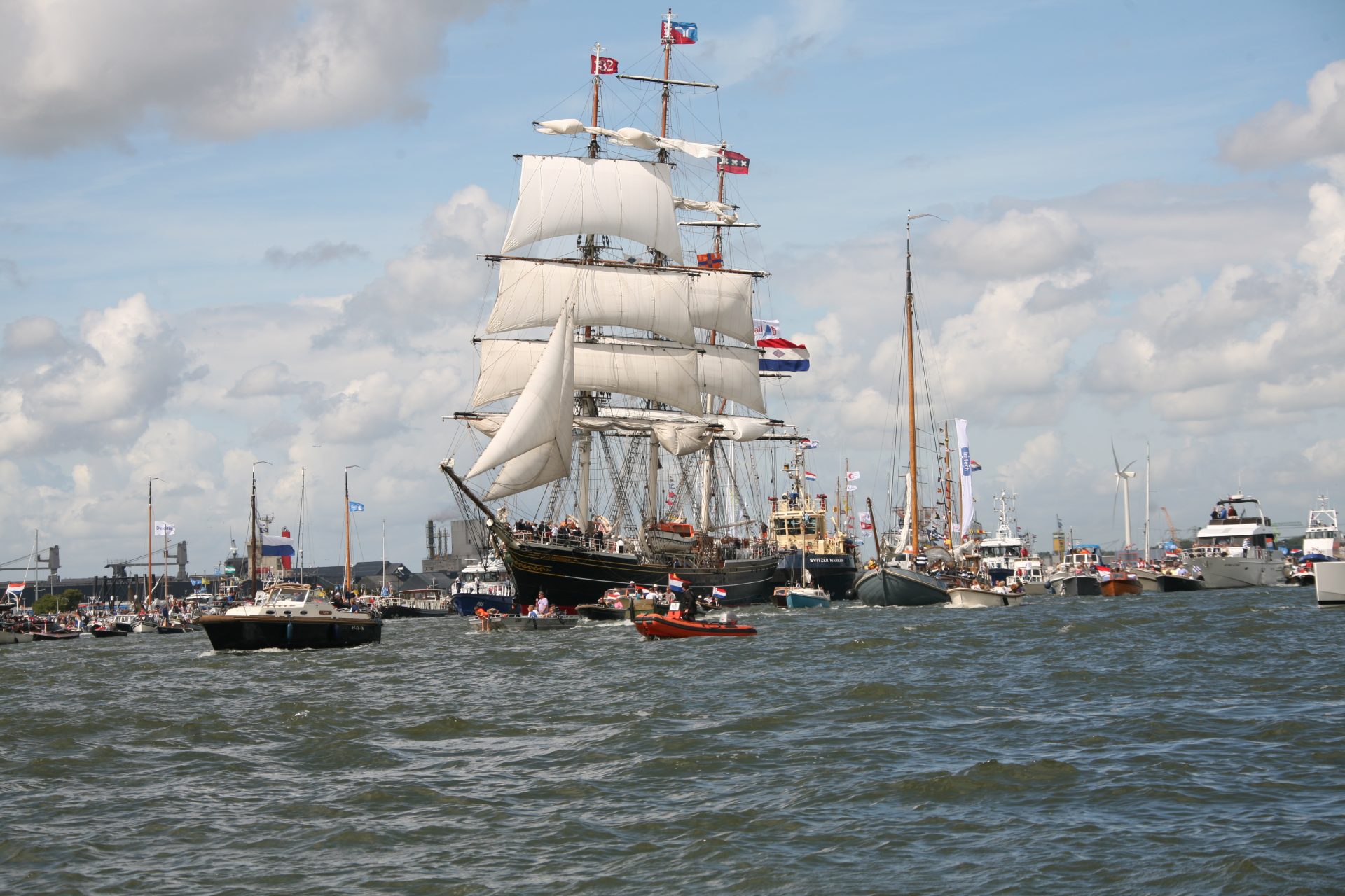 Dutch King sails along in Amsterdam's nautical event, 'Sail' - the ...