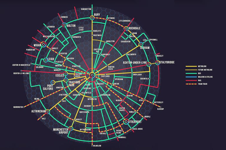 Where might the Cheshire Metrolink extension go?
