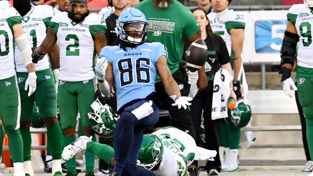 Argonauts WR Coxie doubtful vs. Lions, QB Kelly and LB McManis return ...