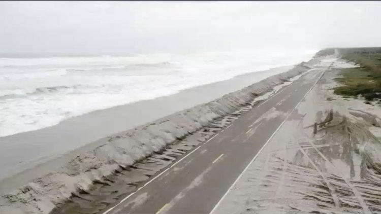 NC 12 closed until further notice on the Outer Banks