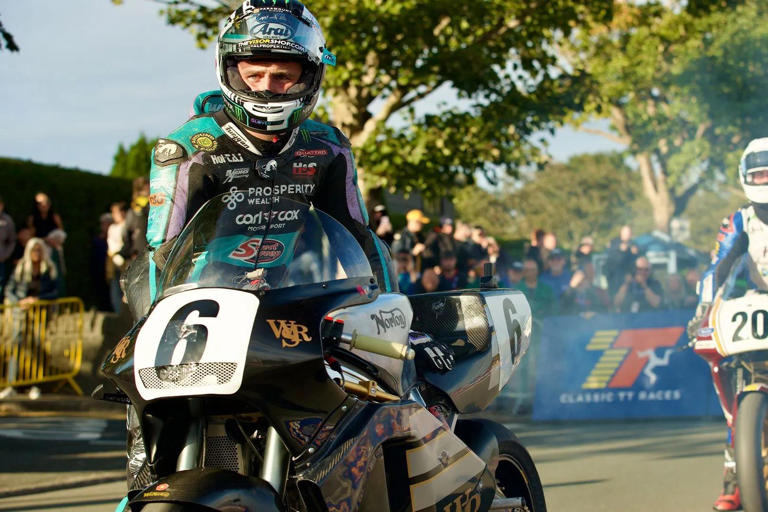 Classic TT: Michael Dunlop hails special replica he built of iconic Joey Dunlop TT-winning Honda ...