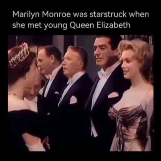 The Moment the Queen Met Marilyn Monroe
