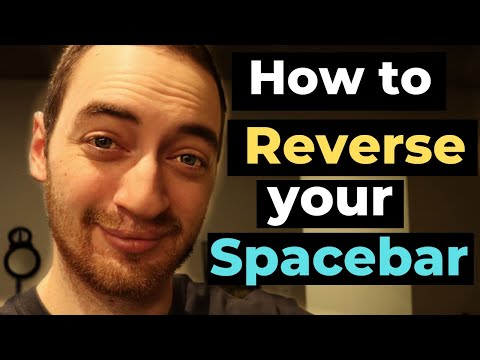 How to Reverse the Spacebar on your Mechanical Keyboard