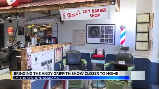 Smiths Station barber brings in memorable pieces from 'The Andy ...