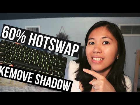 60% Hotswappable Keyboard Under $100: Kemove DK61 Shadow Mechanical ...