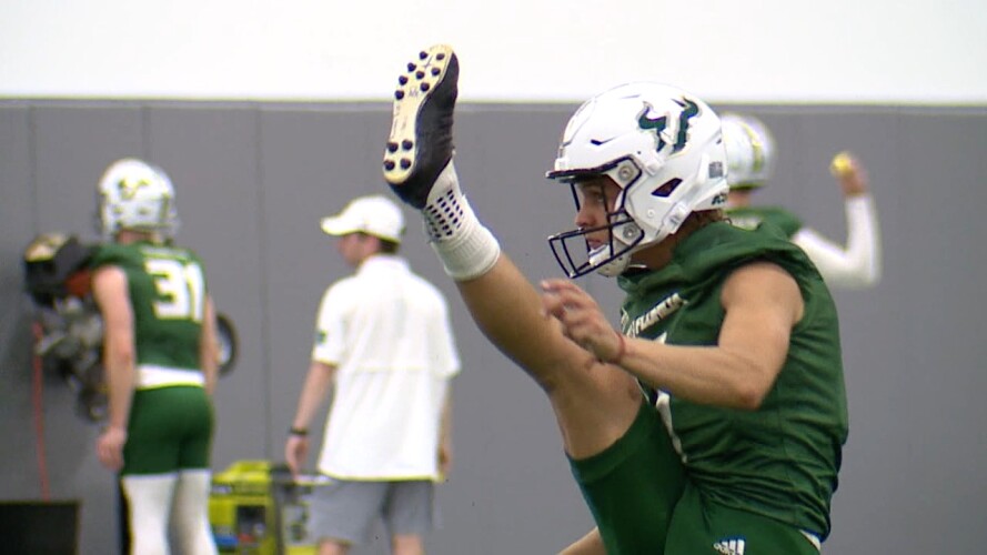 USF kicker Nico Gramatica following in his family's footsteps