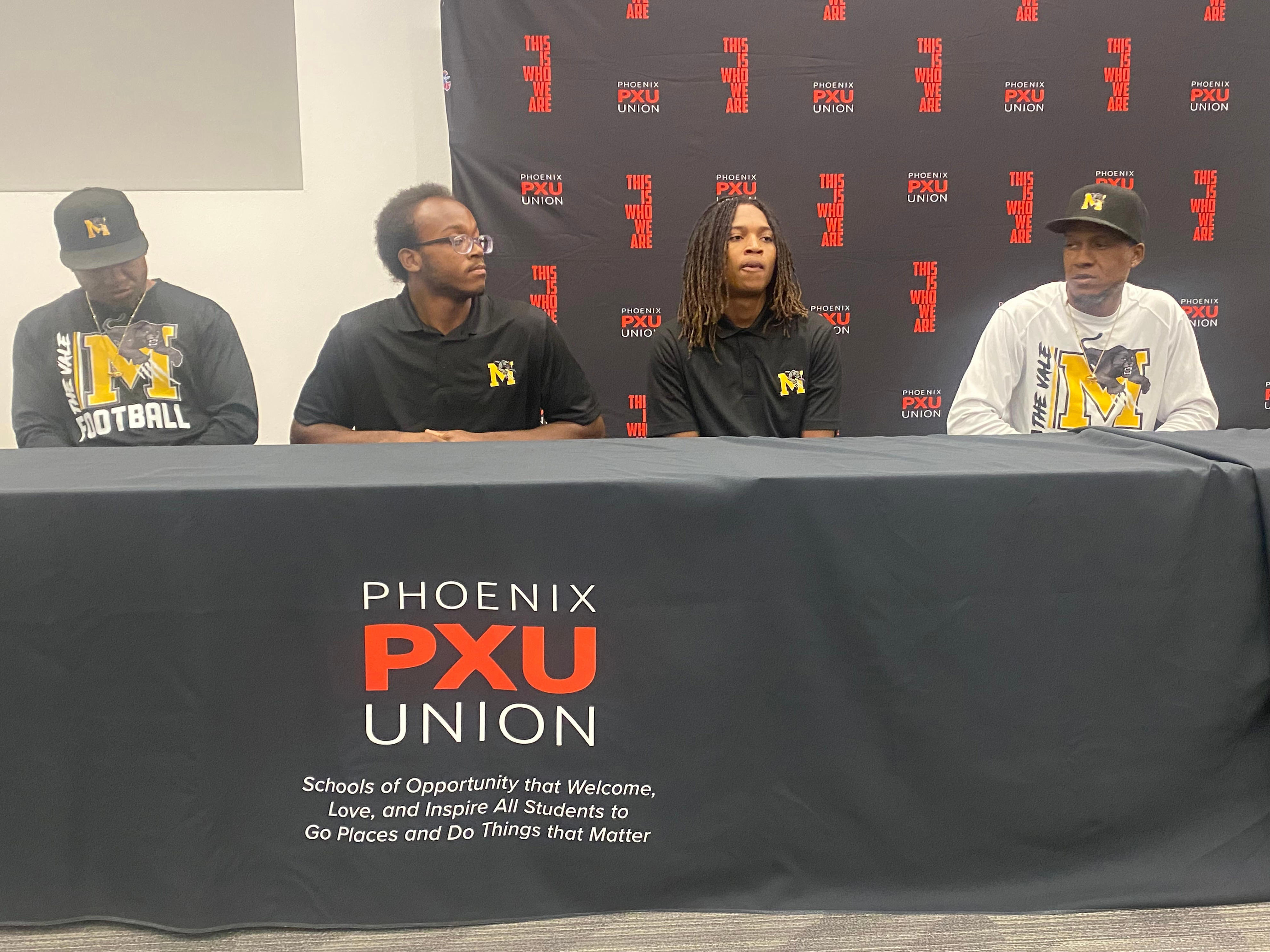 Maryvale football coaches try to lift players' spirits following school tragedy