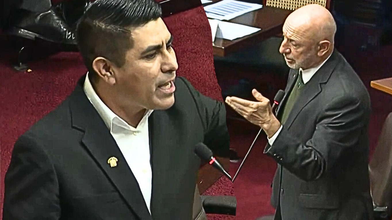 Congreso: Incidente entre Alex Flores y José Cueto por militares