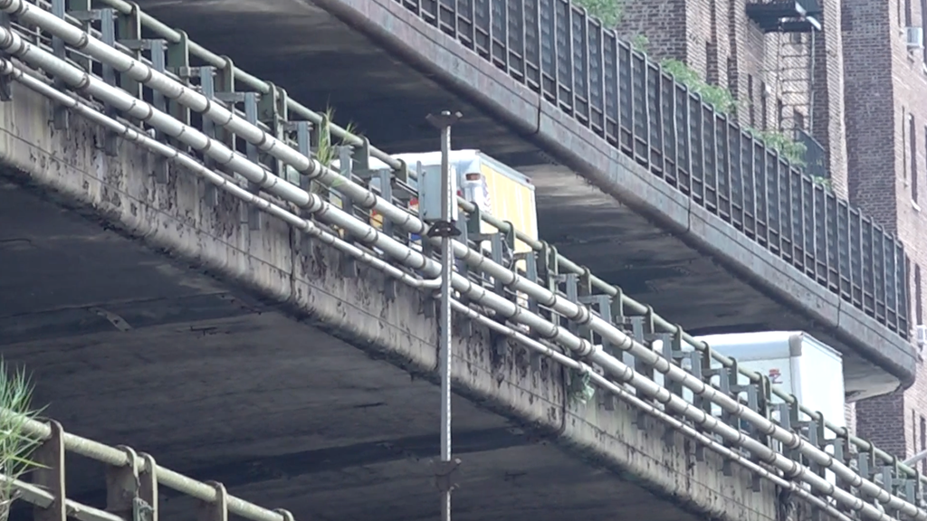 Brooklyn-Queens Expressway Triple Cantilever repair project drawing ...