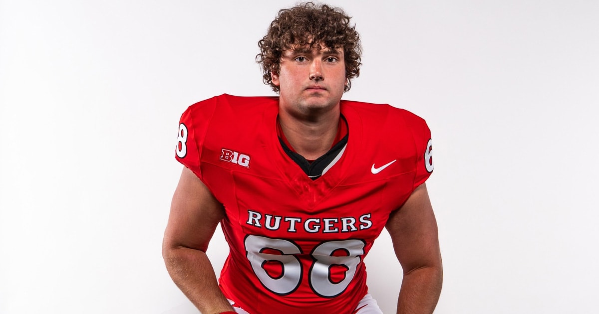 Rutgers Football tackle Ryder Langsdale out for 2025 season with injury