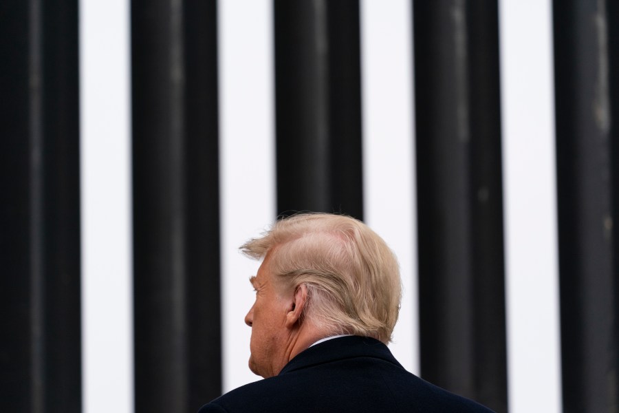 Border Report Live: Border wall painted black at Trump’s request