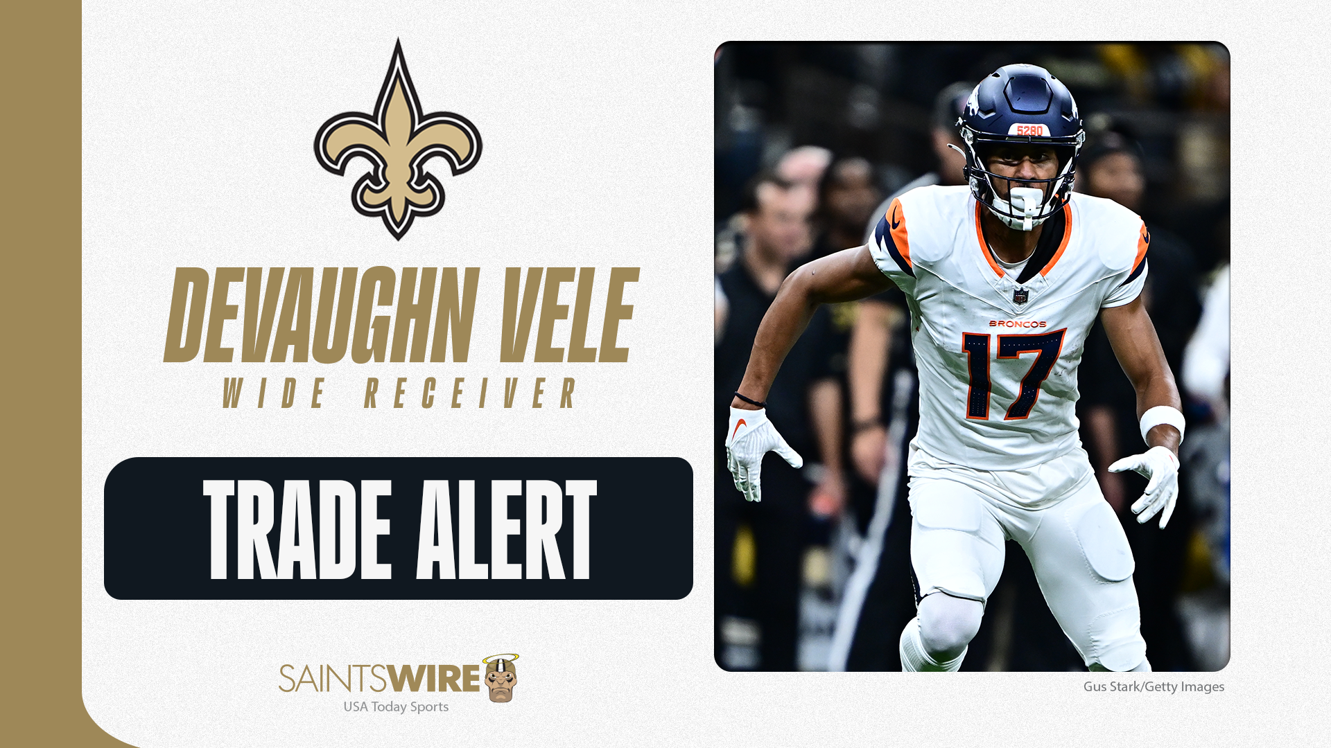 Devaughn Vele trade: Full details on what Saints got in swap for second ...
