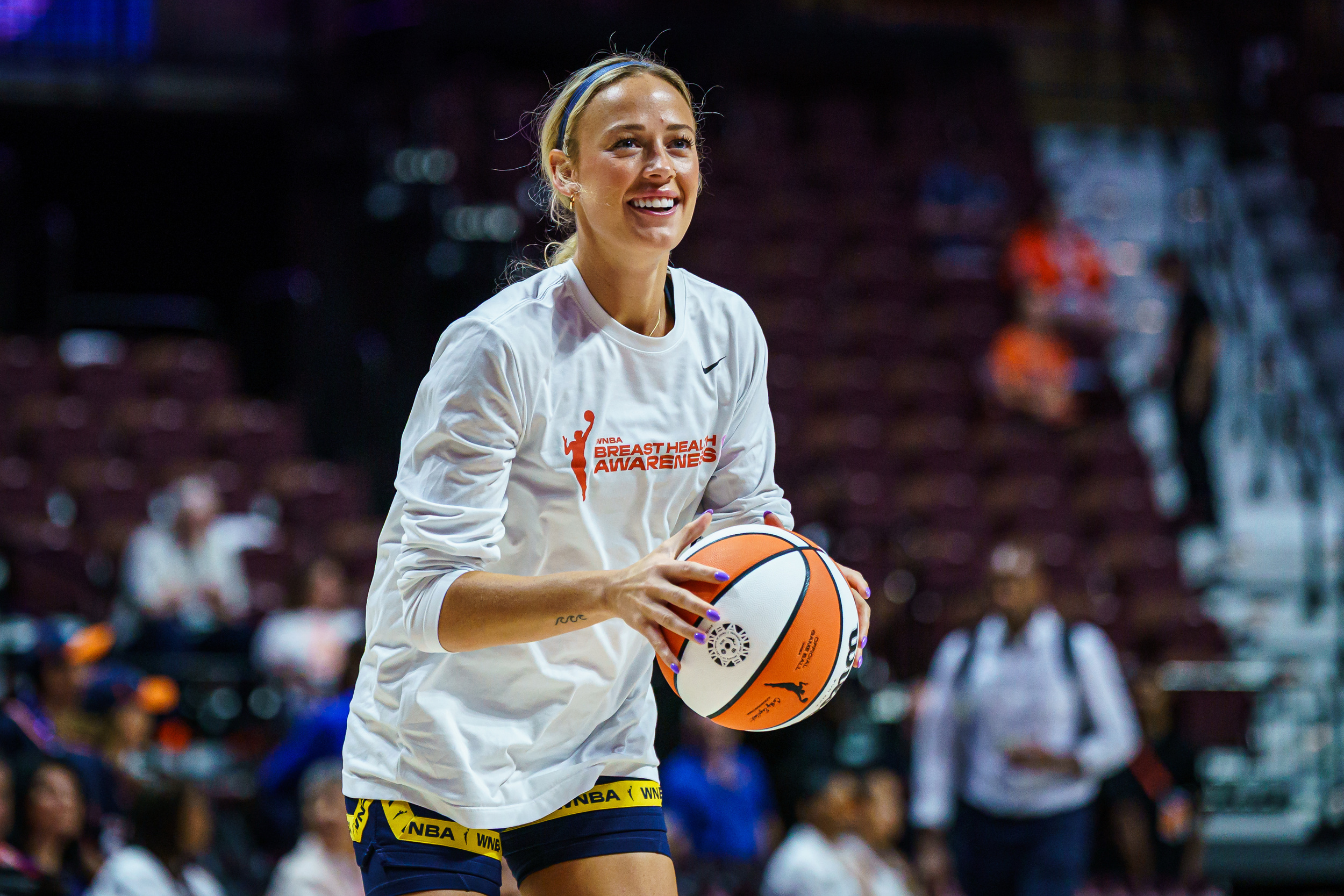 Sophie Cunningham says she was fined by WNBA once again