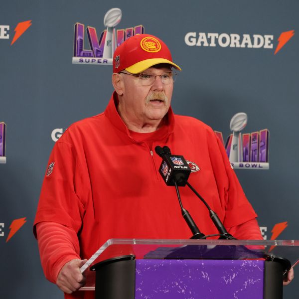 Report: Bullet fired into office of Chiefs' Andy Reid in '24