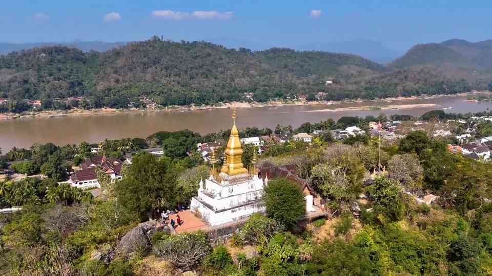 LAOS - Visit Phousi Hill in Luang Prabang