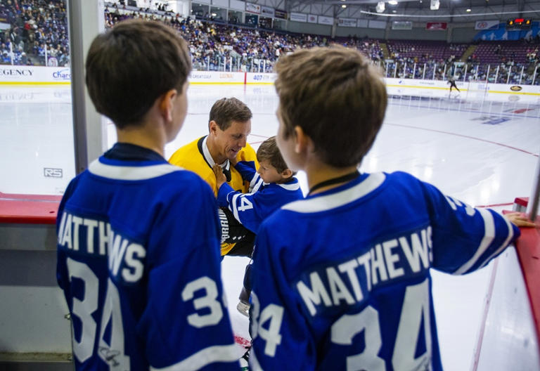 Auston Matthews touches on Mitch Marner's departure, looks ahead to ...