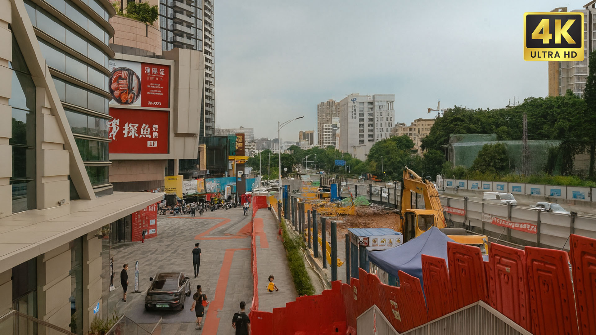 City Walk in Shenzhen Longhua District – China 4K